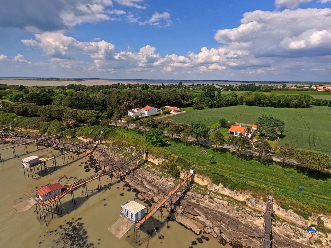 Port des barques : les carrelets – Cerf-volant et Patrimoine